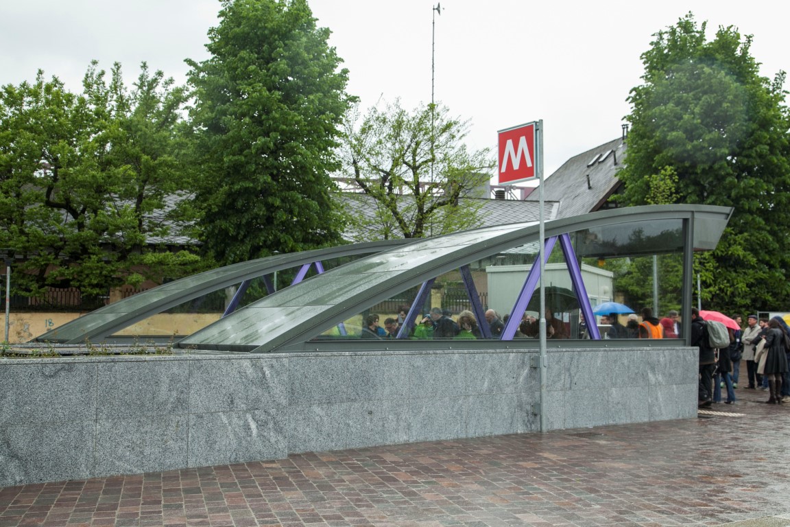 Press tour pre inaugurazione - Metro5
